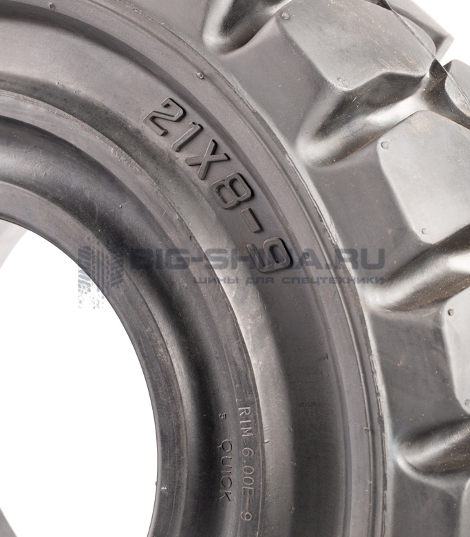 Шина цельнолитая RODACO R1 21x8-9/6.00 (без борта)