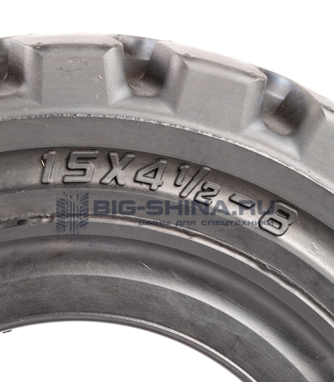 Шина цельнолитая RODACO R1 15x4.5-8/3.00 (без борта)